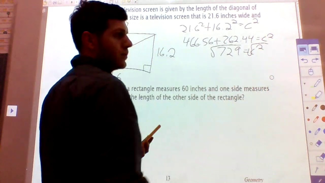 Pythagorean Theorem Worksheet