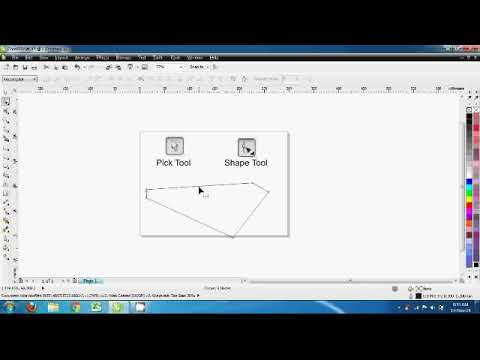 Perbedaan Pick Tool dan Shape Tool – Video Tutorial Corel Draw untuk ...