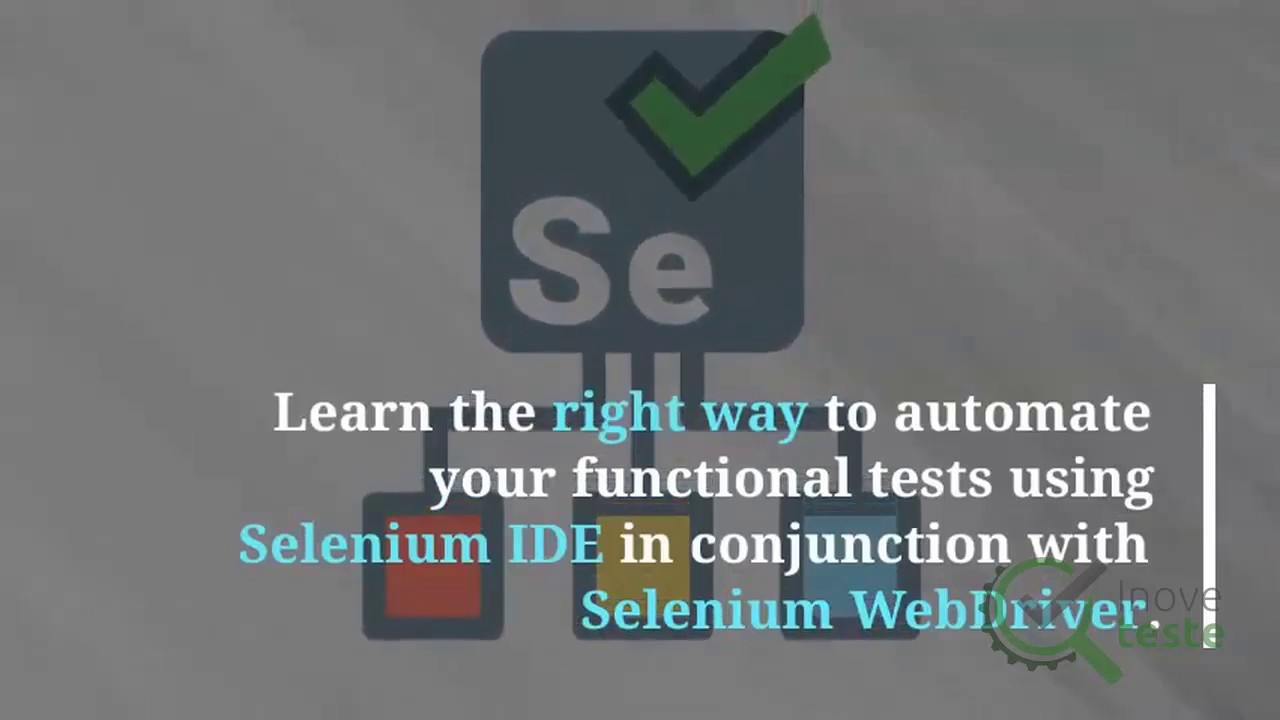 Process of Automation of Functional Tests with Selenium (Promotional Video)