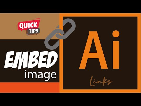How to Embed Images in Illustrator