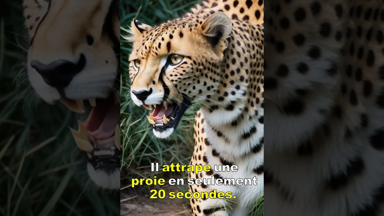 Le guépard, rapide comme l'éclair?