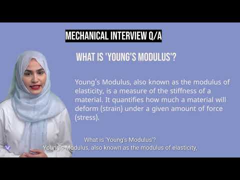 What is stress and strain?| what is 'Young's Modulus'?| Mechanical | stress |strain|'Young's Modulus