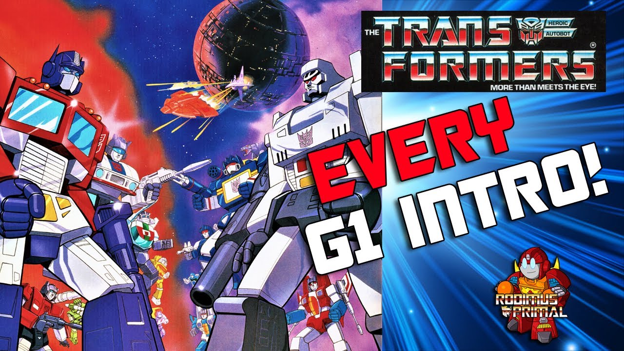 All Transformers US G1 Intros