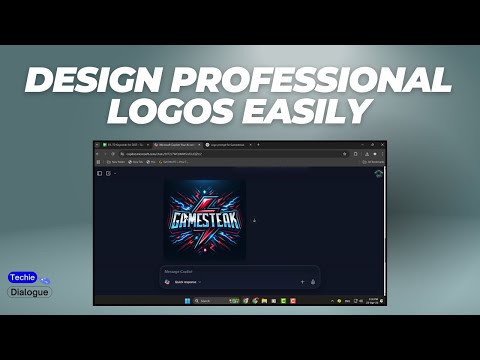 How To Create Professional Logo With Free AI Logo Maker In Windows PC - Full Tutorial