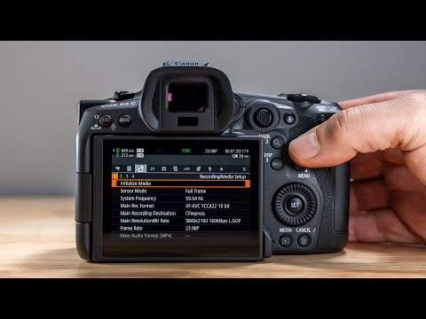 Canon R5C: Detailed menu walkthrough (5077C002)