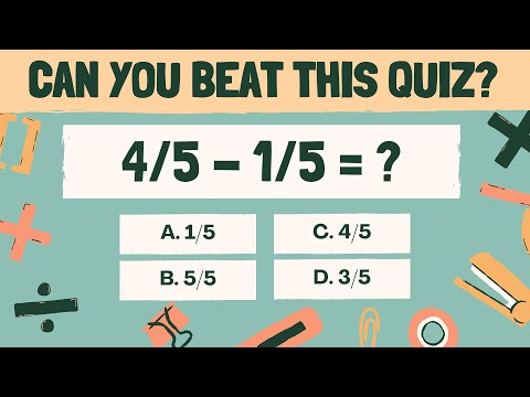 Can you pass this 4th Grade Math Quiz for kids? | 5.8.2025