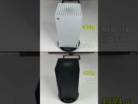 Its Lighter & More Energy Efficient | All Digital Xbox Series X White Console #xboxseriesxs #xbox