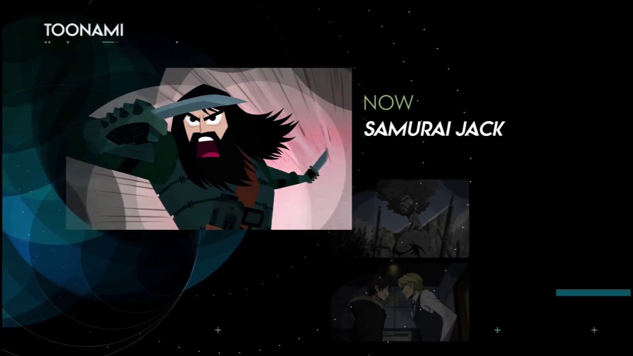 Toonami - Samurai Jack Menu