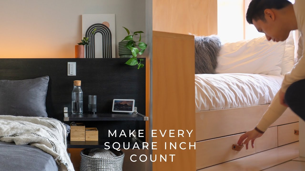 12 Genius Storage Tricks For Small Bedrooms
