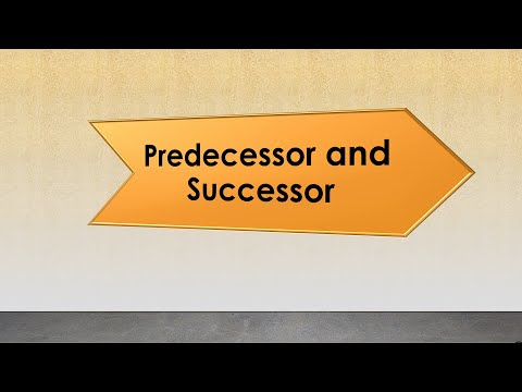 Predecessor and Successor -Easily Explained