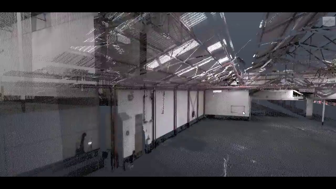 Point Cloud screen video