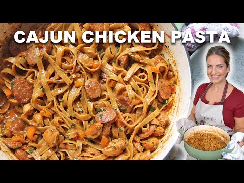 Cajun Chicken Pasta - Quick & Easy Recipe!