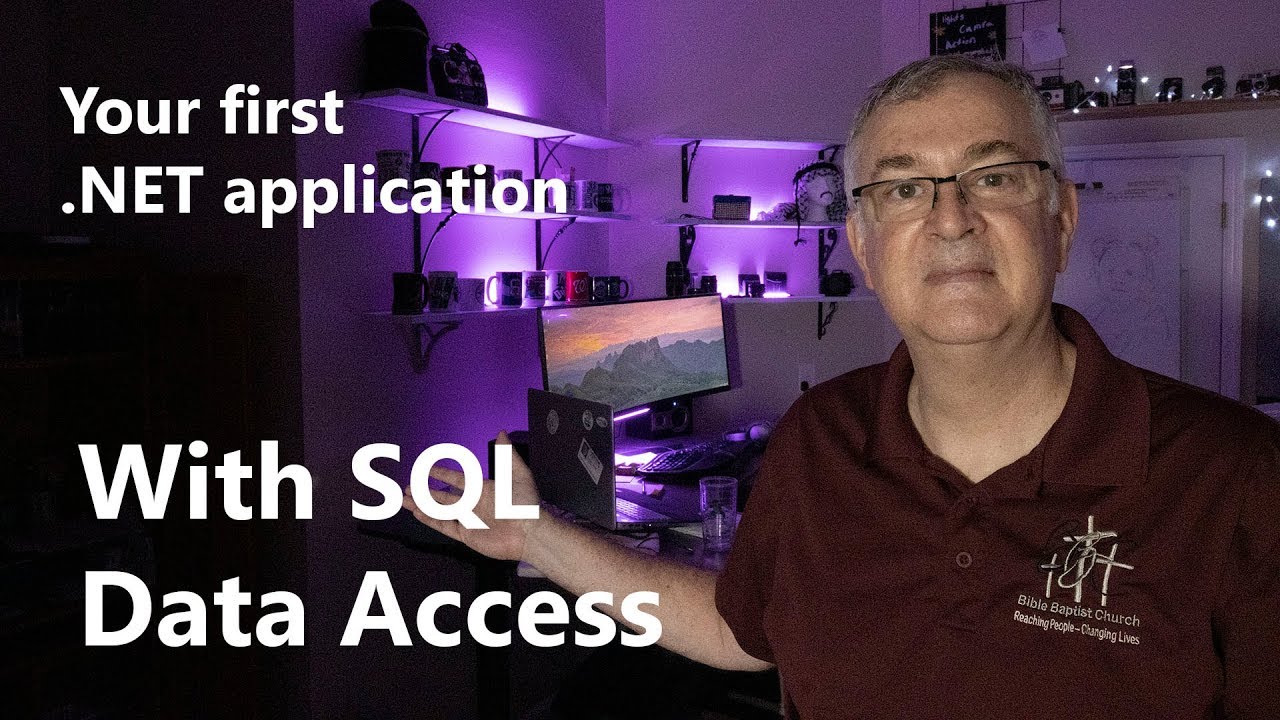 Your first NET app with SQL data access