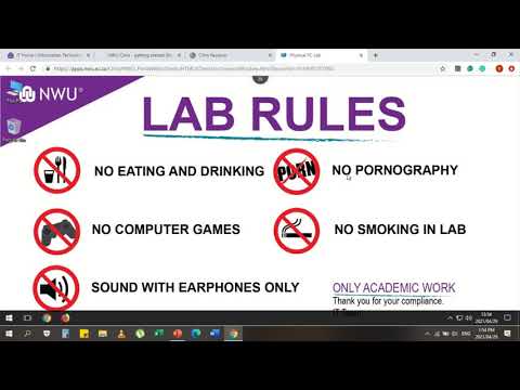 How to access NWU labs from home – threestreamsmedia