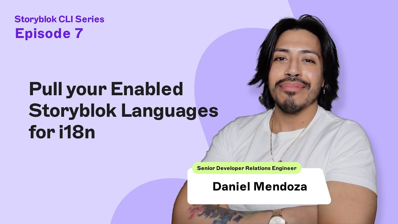 Pull your Enabled Storyblok Languages for i18n | CLI Series Part 7