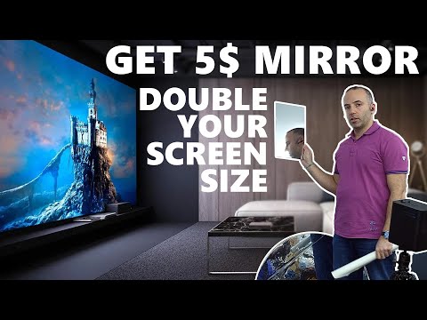 Double Your Screen with 5$ Mirror it is Insane !