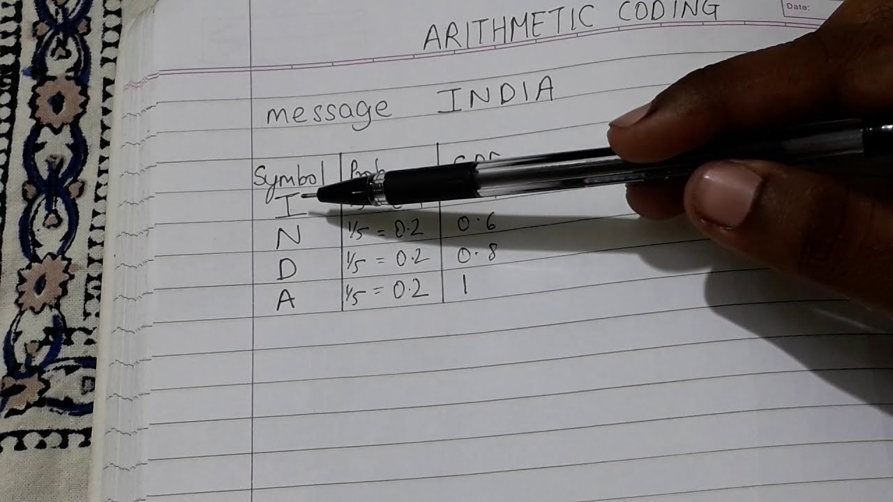 Arithmetic Coding | Guys please subscribe the channel 😊🙏 #arithmeticcoding