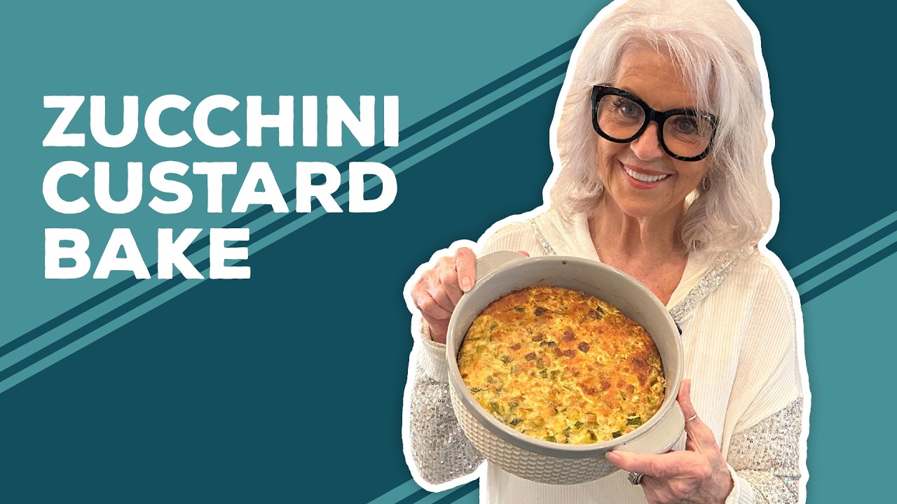 Love & Best Dishes: Zucchini Custard Bake Recipe | Easter Dinner Side Dish Ideas