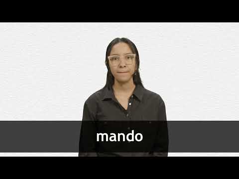 English Translation of “MANDO” | Collins Spanish-English Dictionary