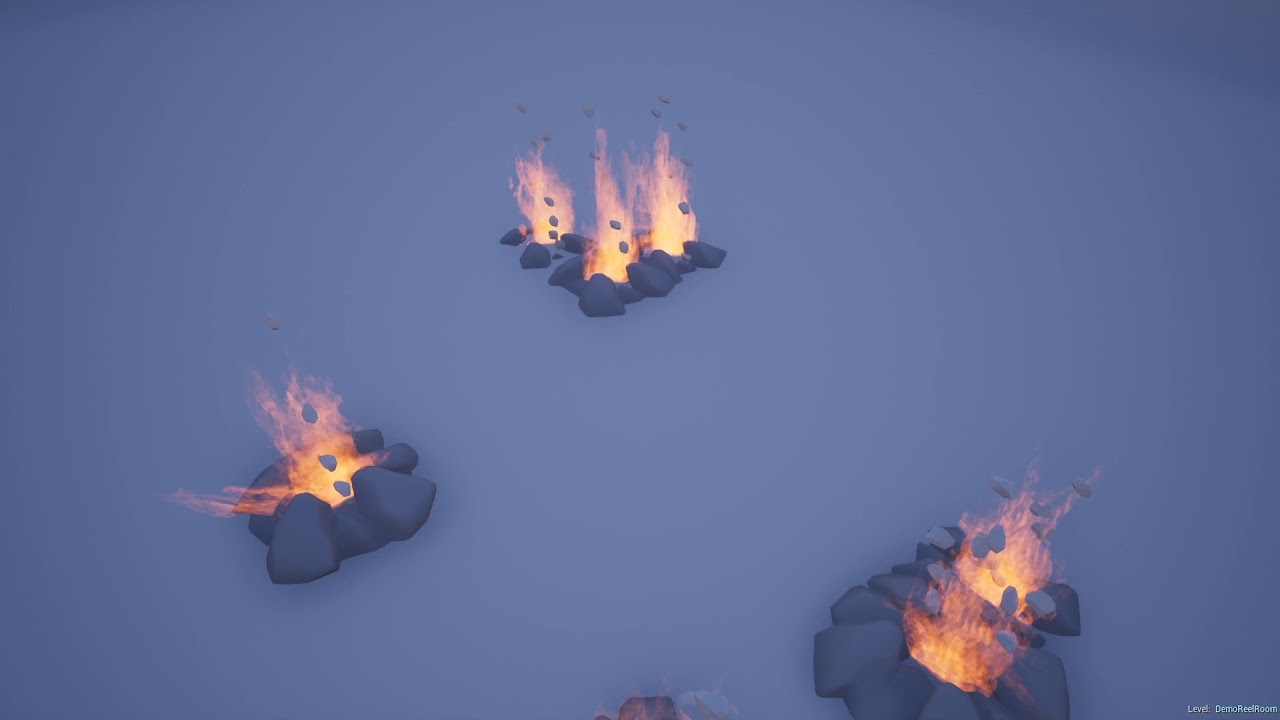 Druid SPell-Fissure WIP - Real Time VFX