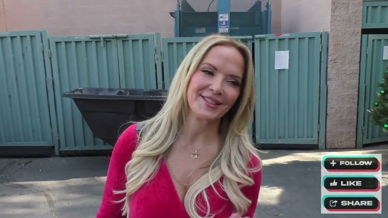 Brandy Ledford from Baywatch talks about AI programs that undress a womans photo serve Christmas mea