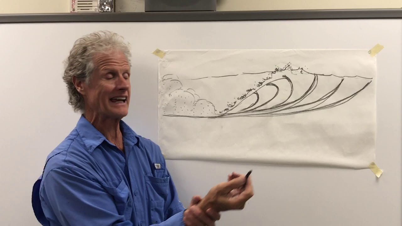 Live School Art Class - Waves Simplified