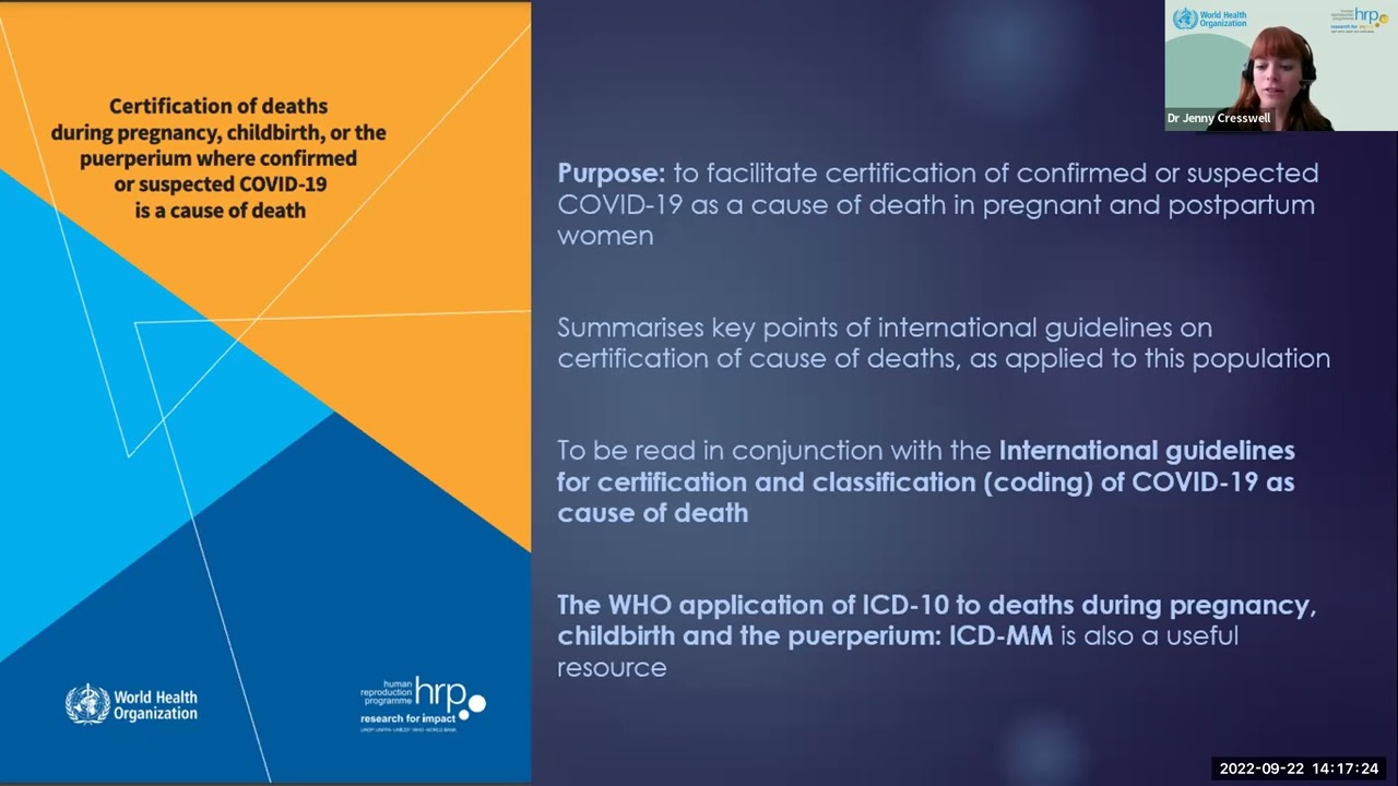 Measuring maternal mortality – an overview