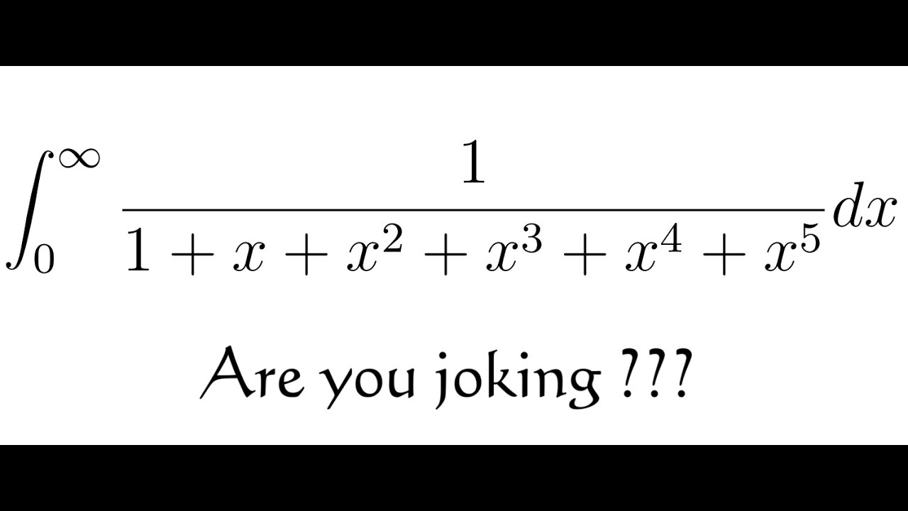 MIT Integration Bee: Bro, Are you joking ?