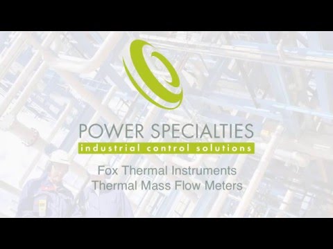 Introduction to Fox Thermal Instruments Mass Flow Meters