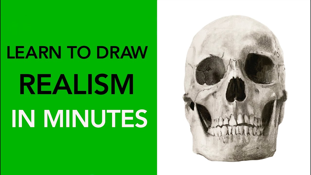 How to Draw a Realistic Skull Using the Grid Method (Step-by-Step)