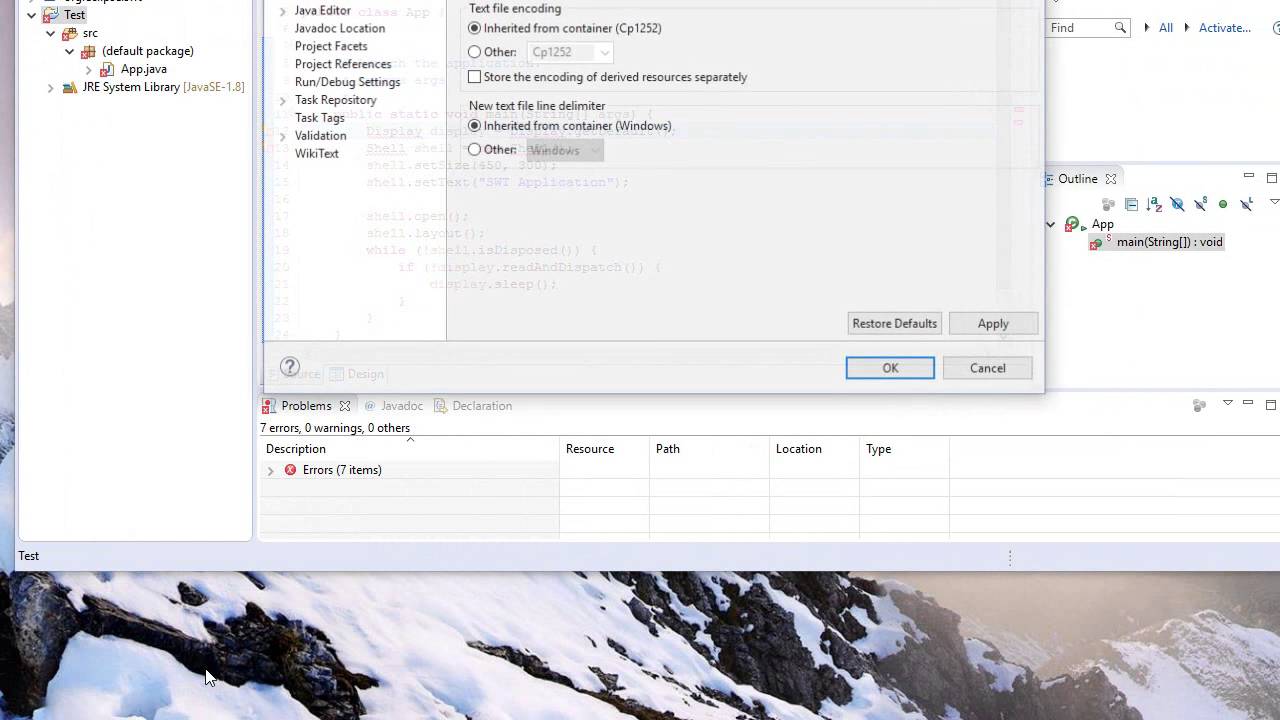 Creating Java GUIs using WindowBuilder and SWT in Eclipse