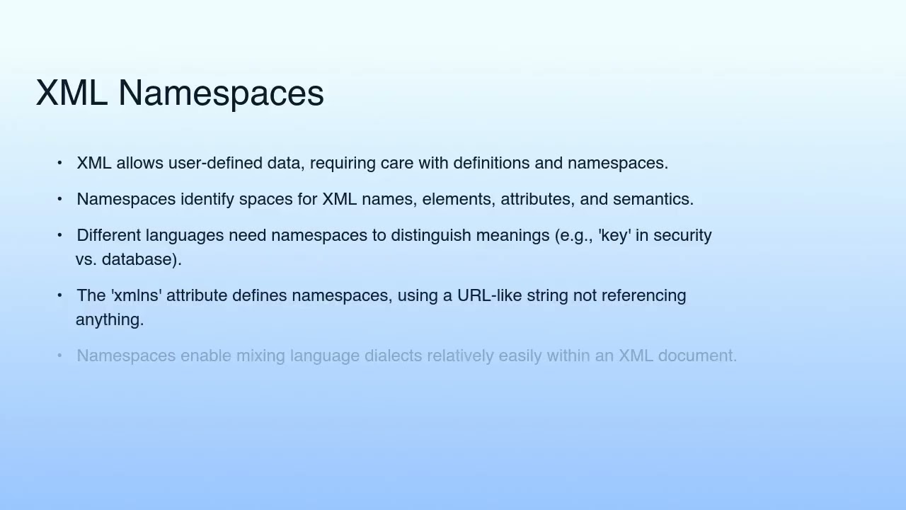 XML Namespaces | Cloud Computing XML Basics II