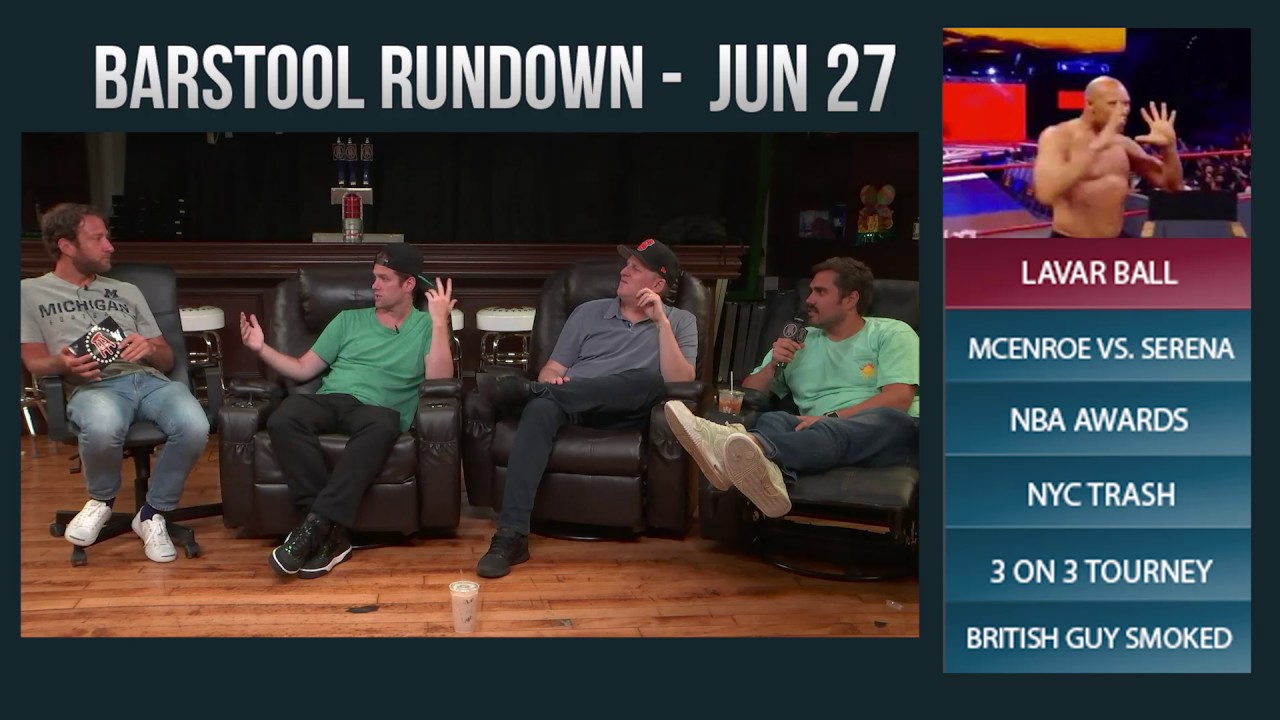 Barstool Rundown - June 27, 2017