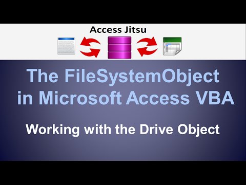 The FileSystemObject in Microsoft Access - Drives