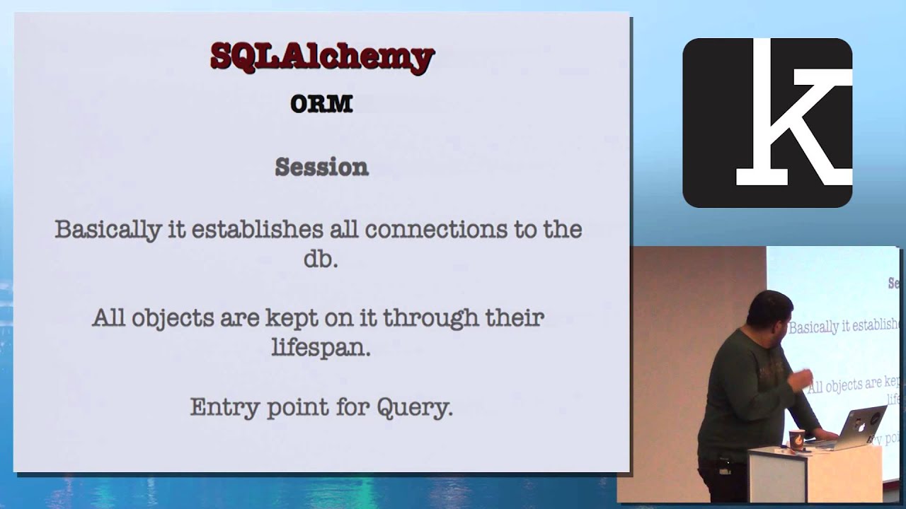 Kod.io 2014 - The Ultimate Python Database Toolkit: SQLAlchemy