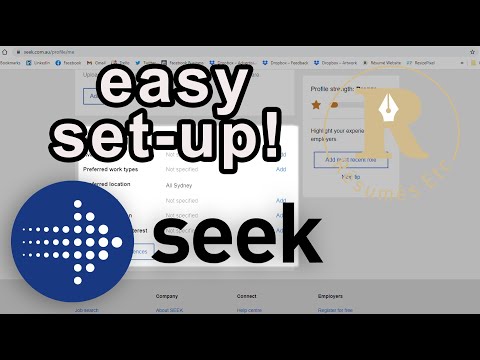 client how-to: SEEK profile