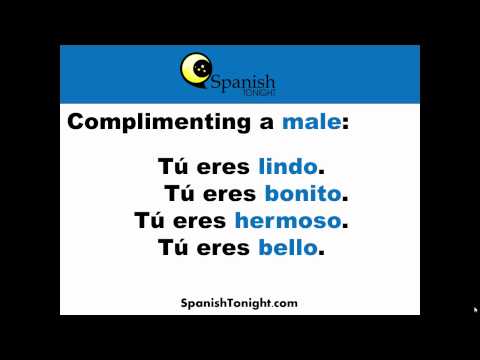 How to Say Cute, Pretty, Handsome & Beautiful in Spanish
