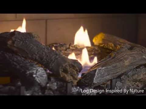 Pleasant Hearth VFL-HT24DR 24" Heritage Series Vent Free Gas Log Set