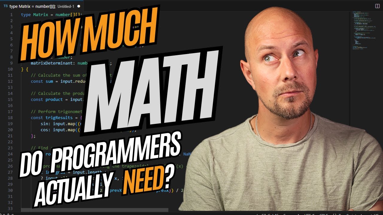 Do programmers really need to know math?