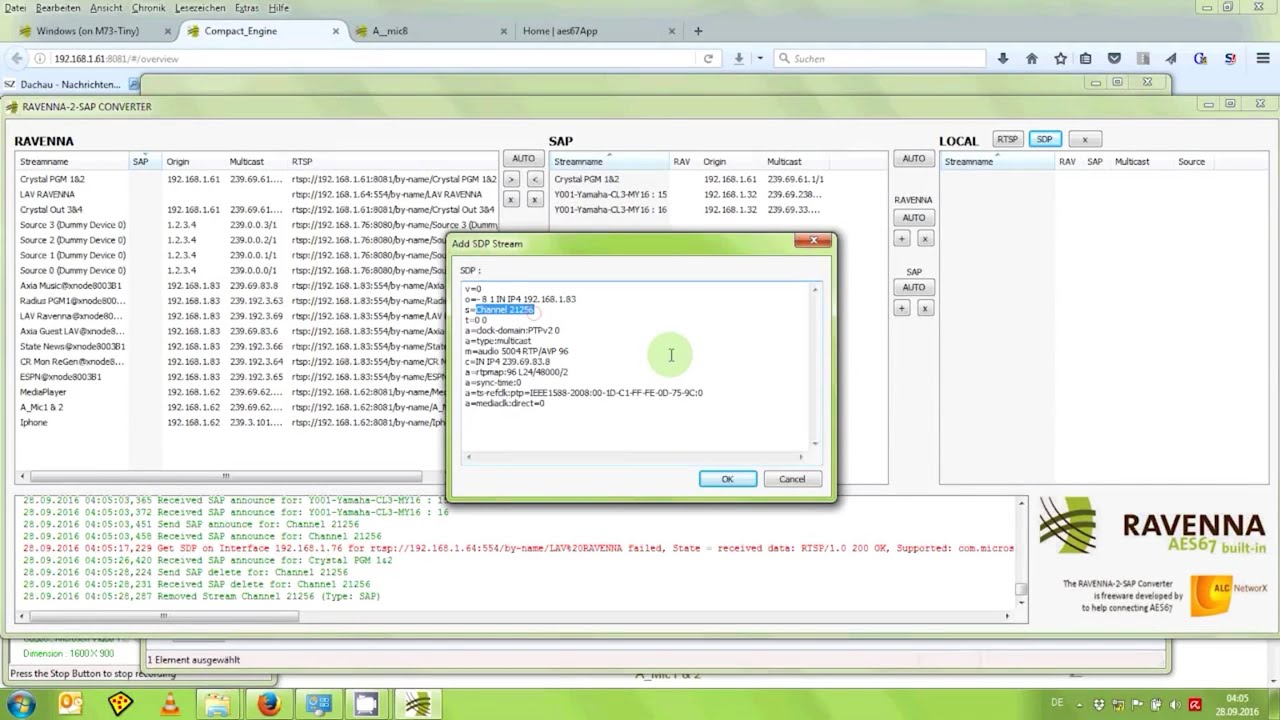 Introduction to AES67 - RAV2SAP