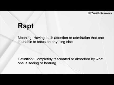 Rapt Meaning