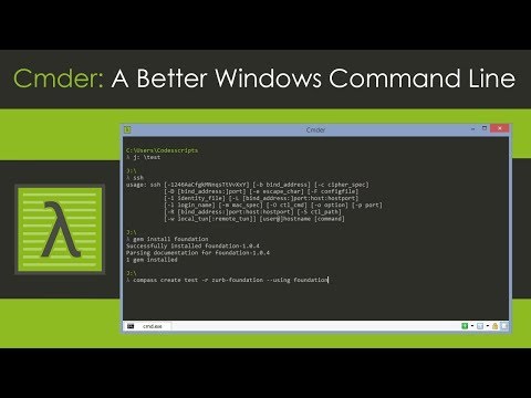 How to Download Cmder console emulator 2017