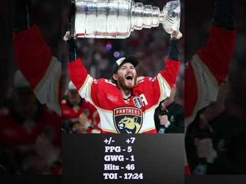 How Good Was Tkachuk in the 2025 Playoffs? #nhlshorts #PlayoffStats #MatthewTkachuk