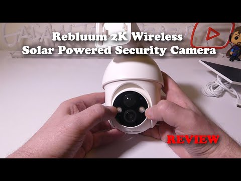 Rebluum 2K Wireless Solar Powered Security Camera REVIEW