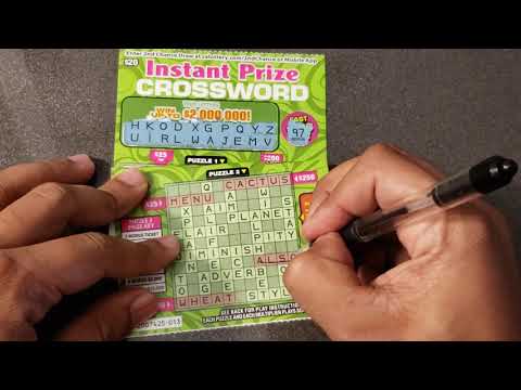 CA MOST EXPENSIVE CROSSWORDS! 🔎$20 INSTANT PRIZE CROSSWORD 🔍