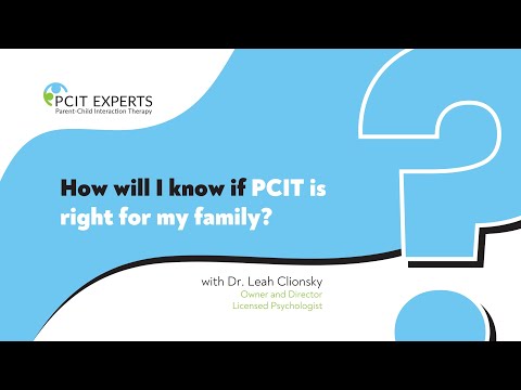 How do I know if PCIT is right for my family?