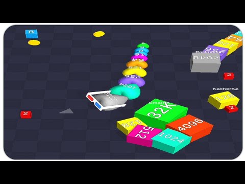 Cube Arena 2048: Merge Numbers ✪ Gameplay Walkthrough ✪ Mobile Game ✪ Android & iOS