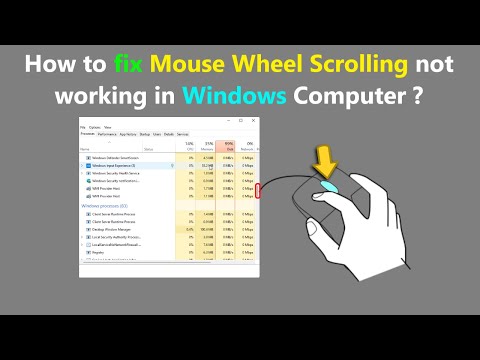 How to fix Mouse Wheel Scrolling not working in Windows Computer ?