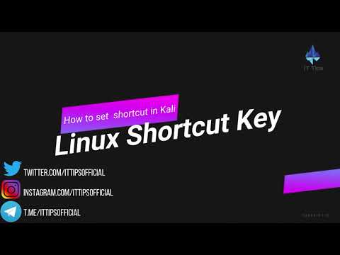How To set Terminal Shortcut in Kali Linux