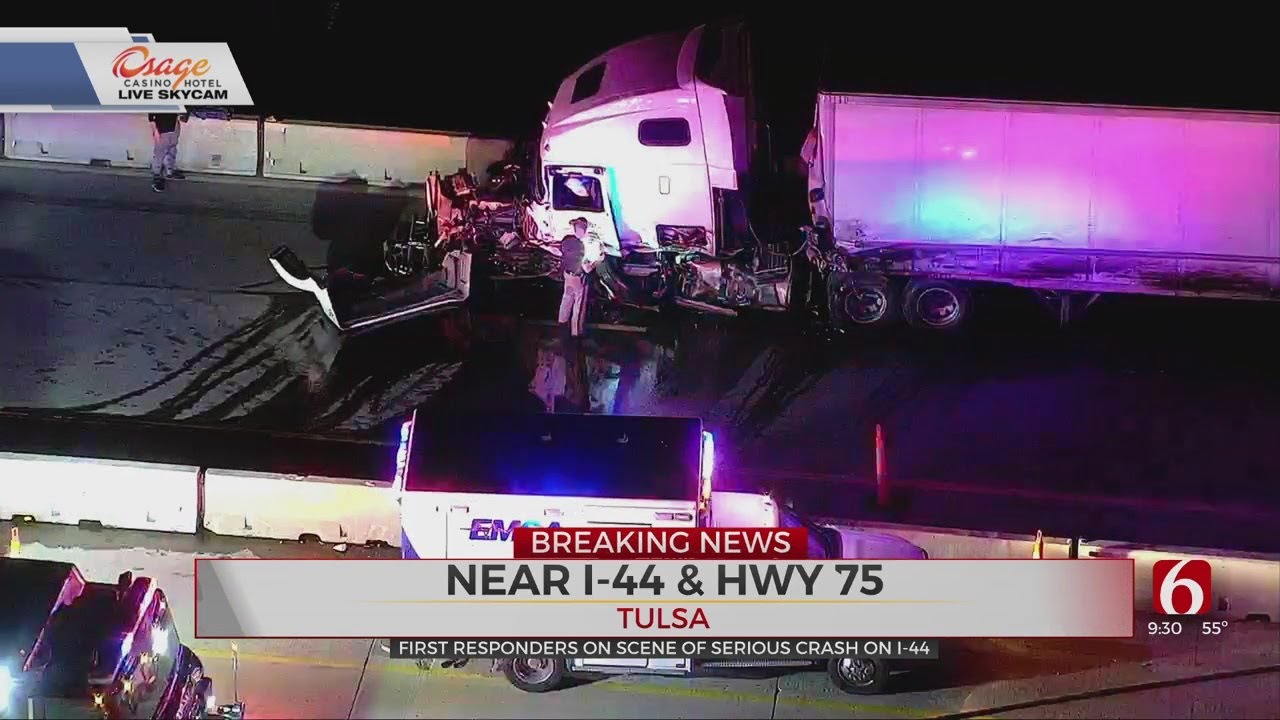 Both Lanes Of I-44 Closed Near US-75 Due To Possibly Fatal Accident